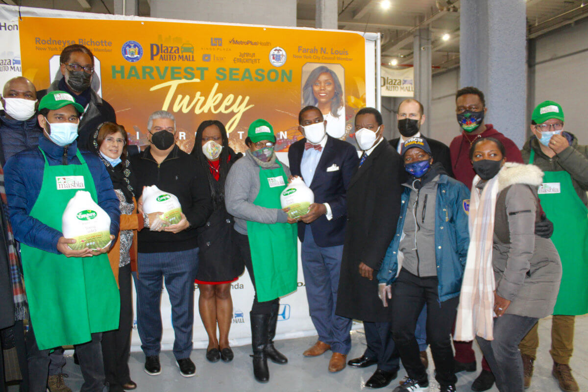 Food insecurity heightens distribution of turkey and other foods for ...